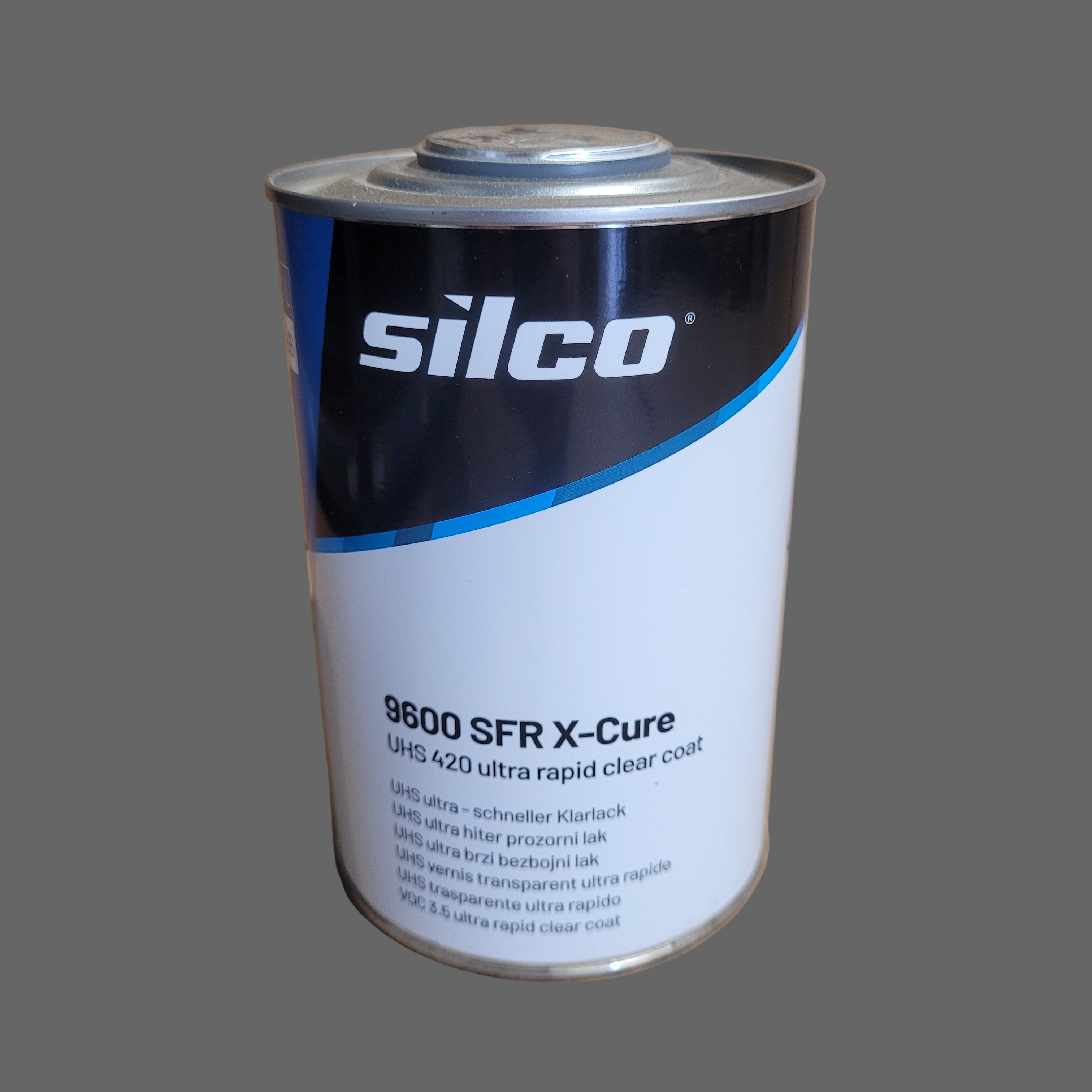 Silco 9600 SFR X-Cure UHS 420 Ultra Rapid Clear Coat – 1L – Auto Body ...